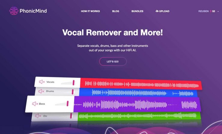 Remove Vocals from Songs Perfectly with Artificial Intelligence